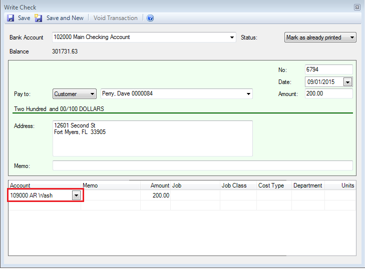 How To Write Customer Refund Checks