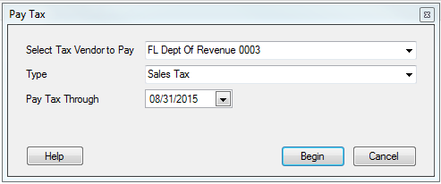How To Remove Items from the Pay Tax Screen