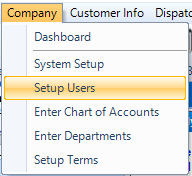 User Setup for ESC Mobile