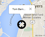 The Electronic Dispatch Board with Google Maps