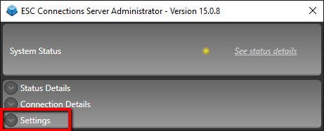 How do I Refresh / Restart the ESC Connections Server?