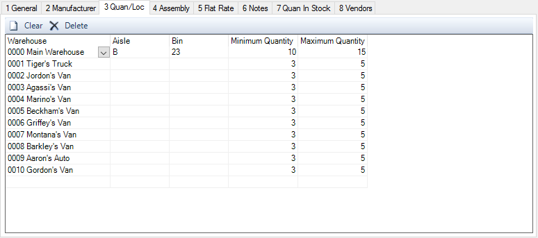 Creating Serialized Inventory Items
