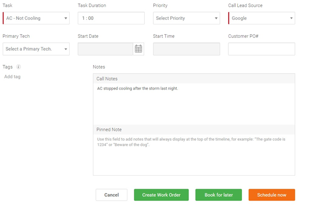Efficient Dispatching