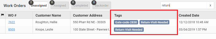 How to use Tags on the Dispatch Board
