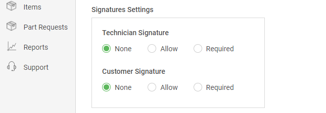 How to enable signature capture on Custom Forms