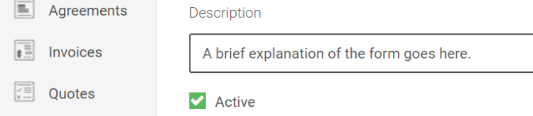 How to create a Custom Form