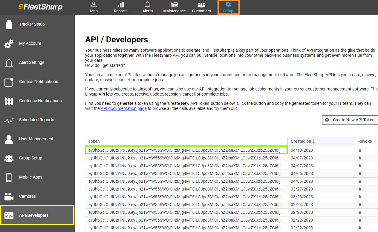 Using and Setting Up the FleetSharp Integration
