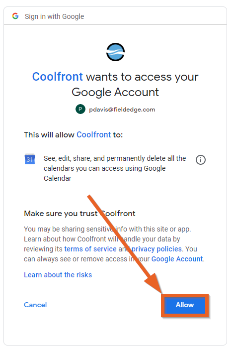 Setting Up Google Calendar Integration
